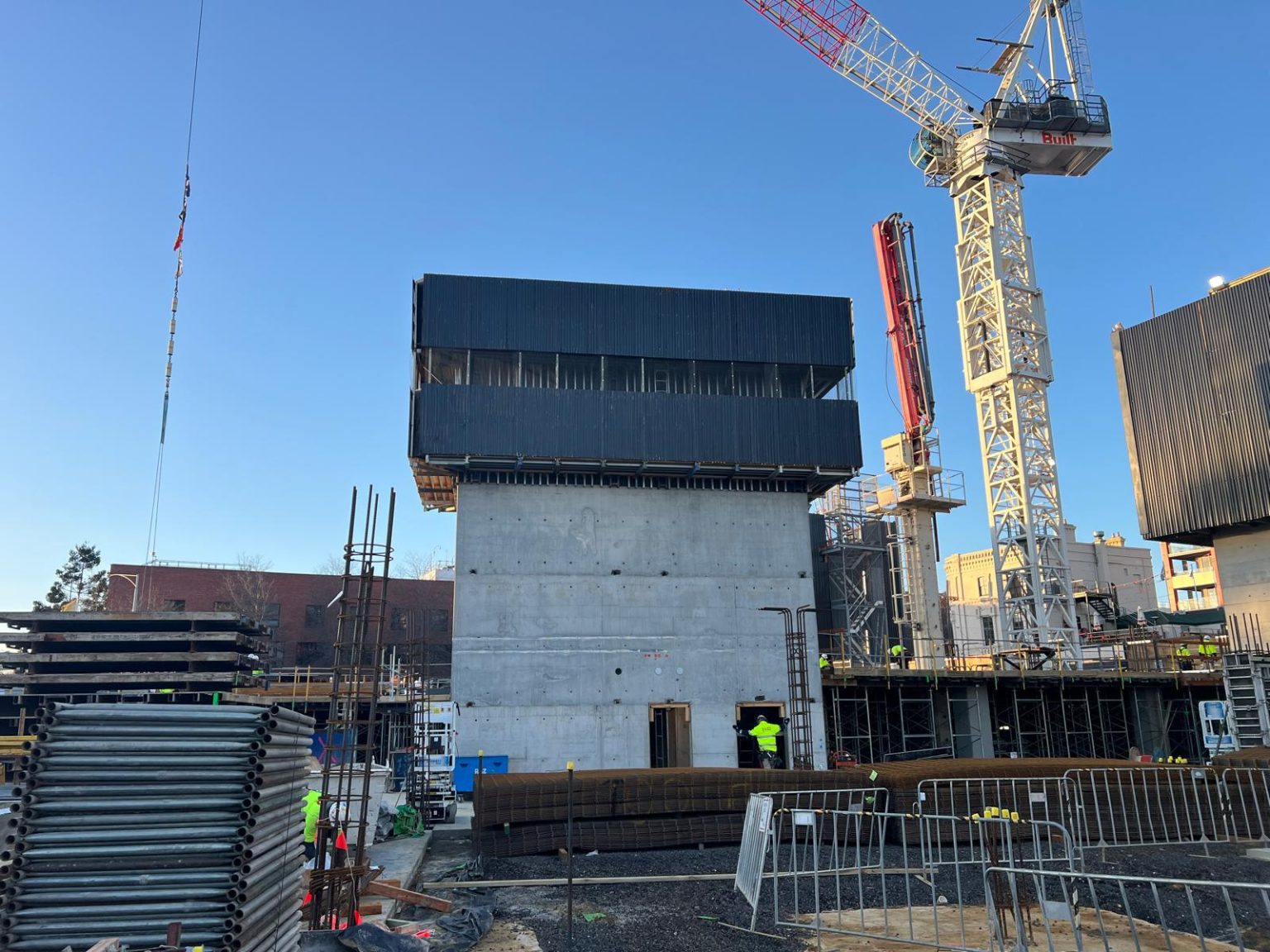 Crane Lifted Core Systems by Omniform: The Future of Skyscraper ...